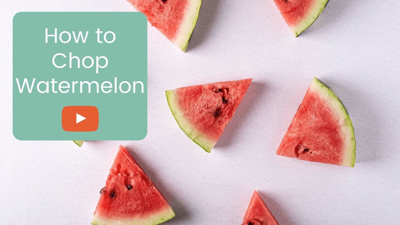 You're Doing it Wrong! How to CHOP A WATERMELON // No Mess! - YouTube
