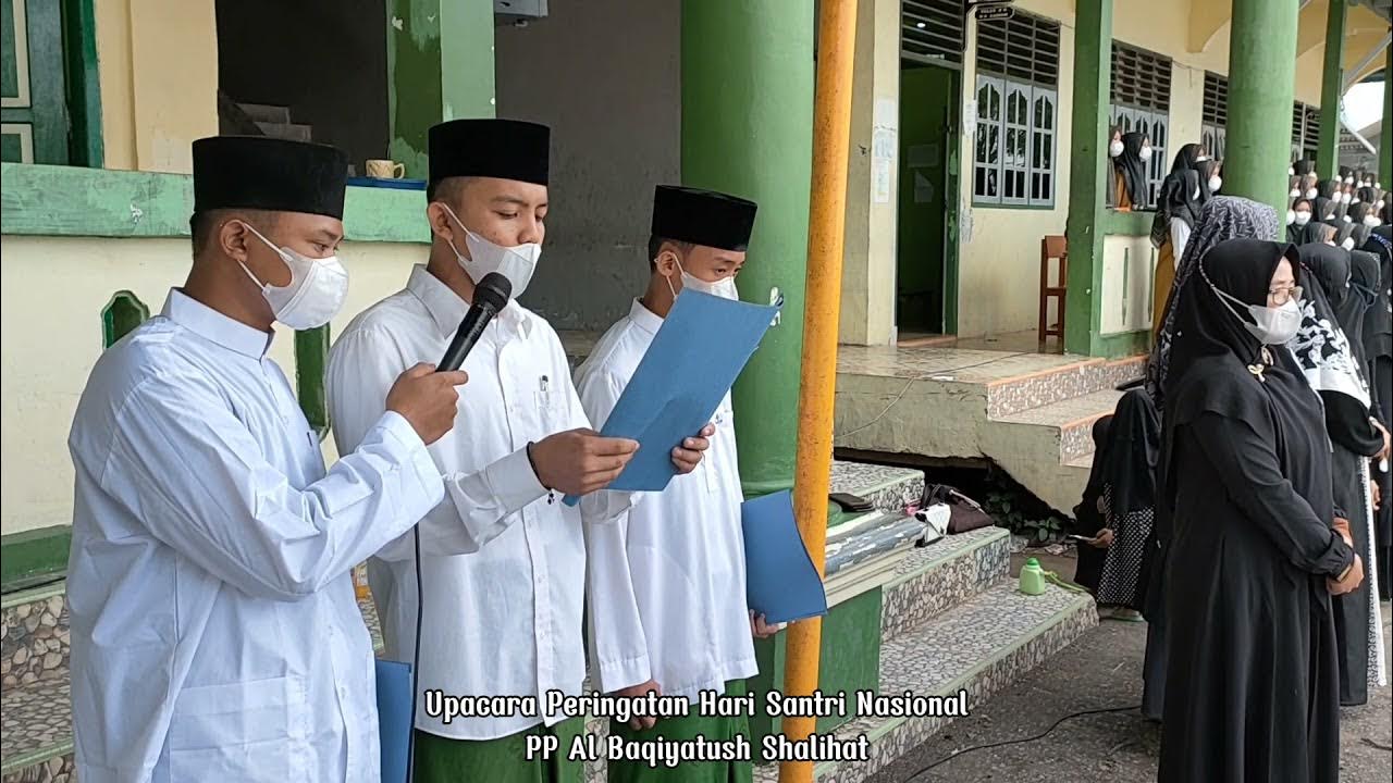 Peringatan Hari Santri Nasional di Pondok Pesantren Al-Baqiyatush Shalihat Kuala Tungkal - YouTube