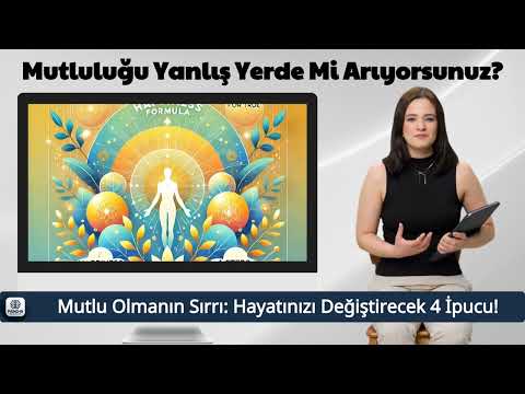Mutluluk Bir Yolculuk: 4 Bilimsel Adım!