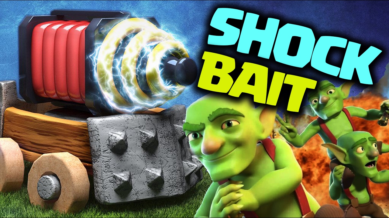 SHOCK BAIT - Insane Clash Royale PRO DECK Guide w/ TopNotch - YouTube