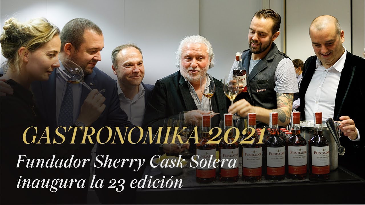 Fundador Sherry Cask Solera en Gastronomika 2021 - YouTube