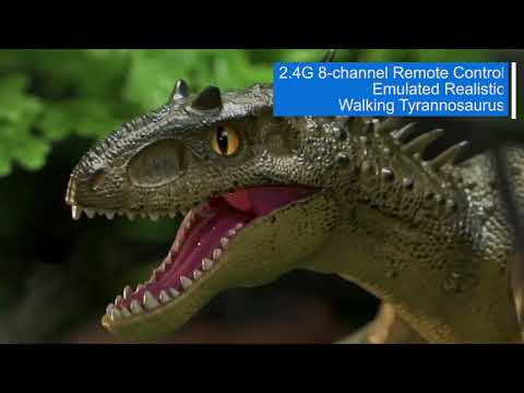 Tyrannosaurus Rex Dinosaur 2.4G Control Long Time Playing Spray, Light, Sound functions 2022 New Toy