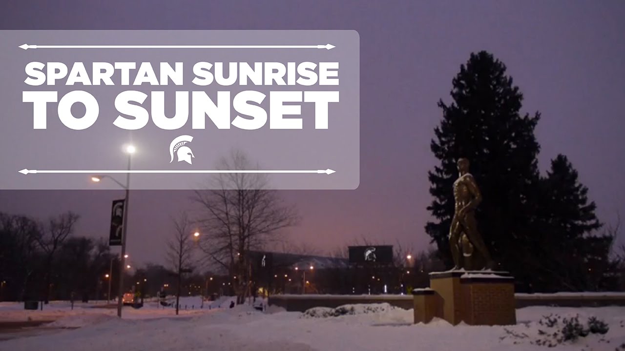 Spartan Sunrise to Sunset: Time Lapse - YouTube