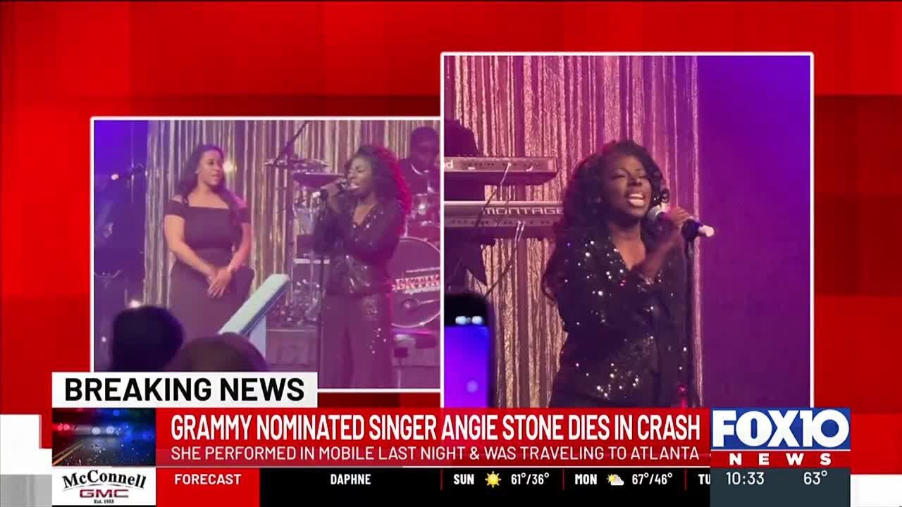 Angie Stone's last performance in Mobile Friday night before death in ...