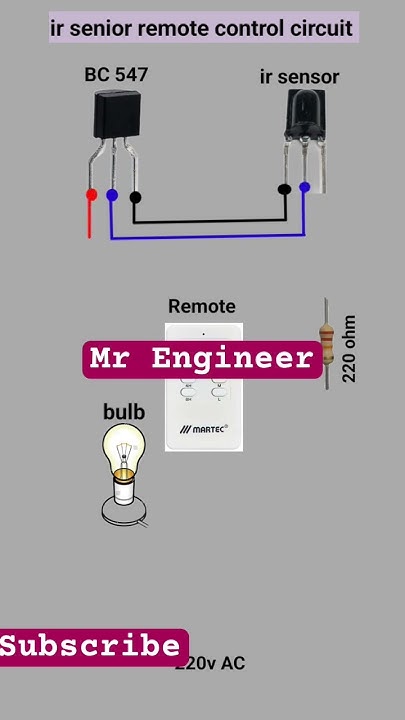 ir sensor remote control circuit#shorts#youtubeshorts#mrengineer - YouTube