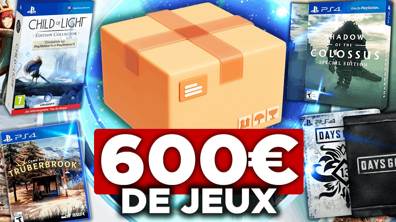 J'ai racheté une collection de jeux à 600€ ! (et je vais tous les ...