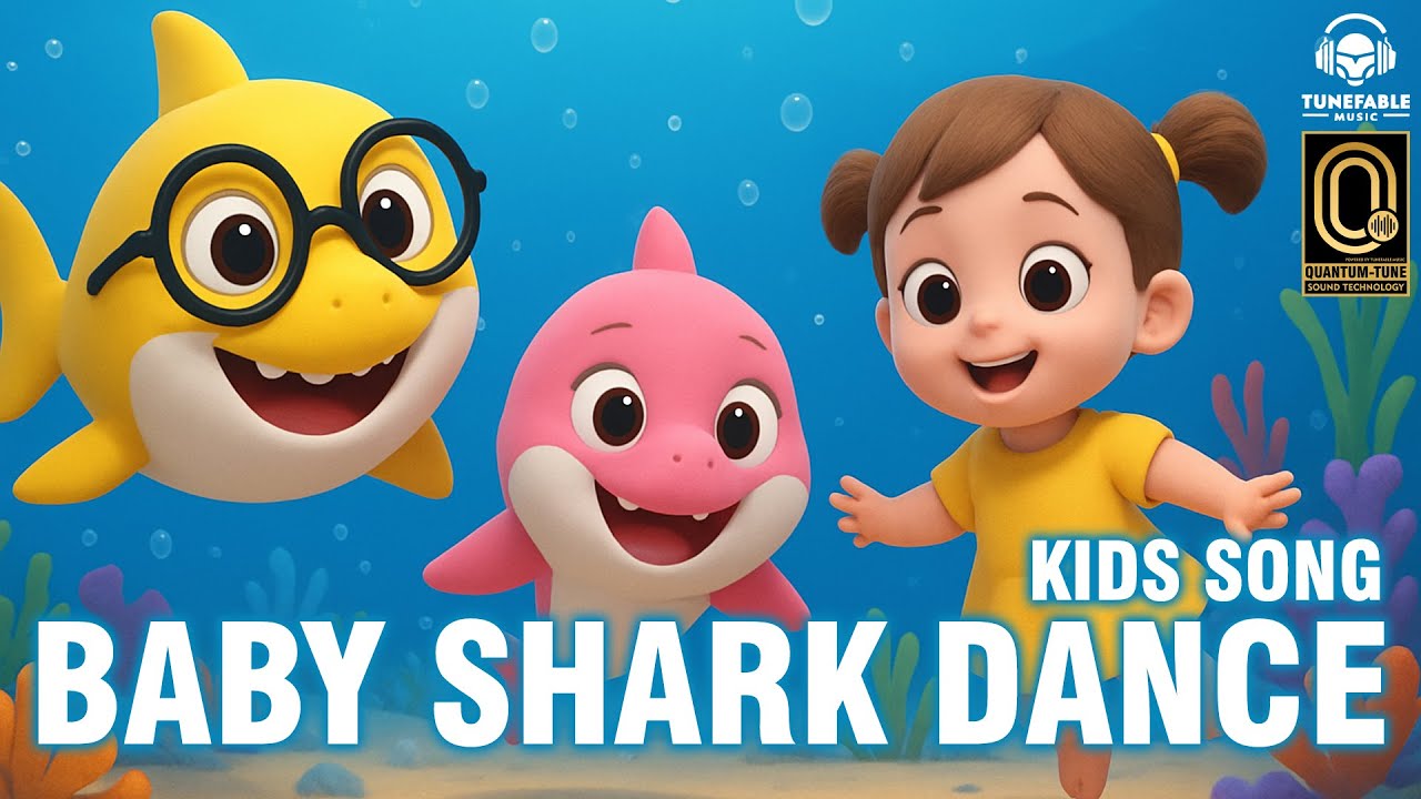 BABY SHARK DANCE | baby shark song | nursery rhymes | cartoons for kids ...