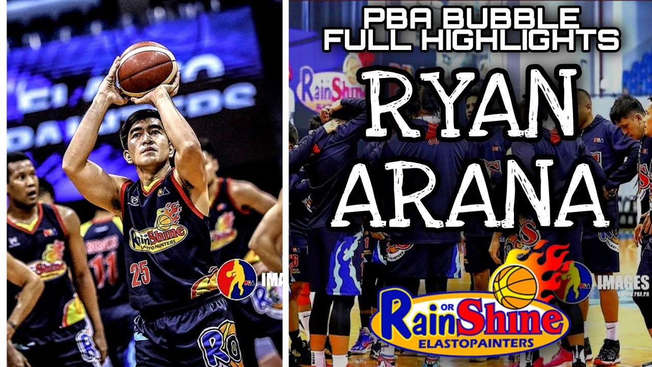 Ryan Arana PBA Bubble Full Highlights - YouTube