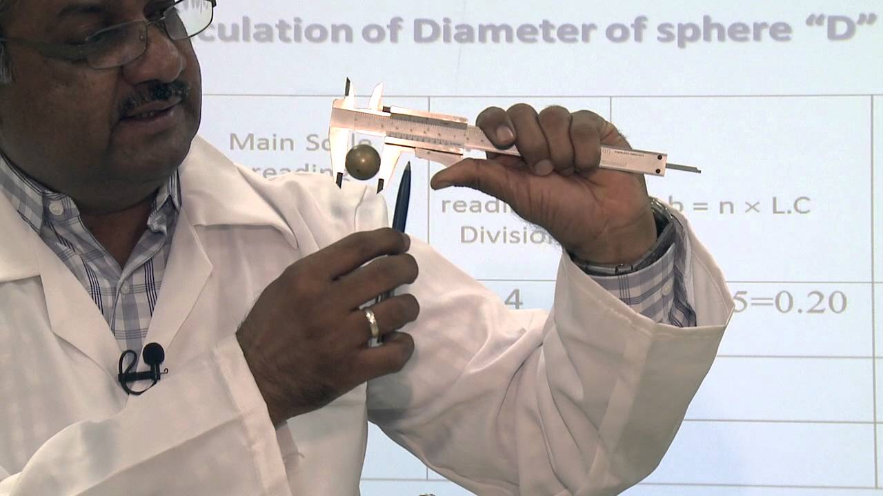 EXPERIMENT 01 VERNIER CALLIPERS AND MICROMETER - YouTube