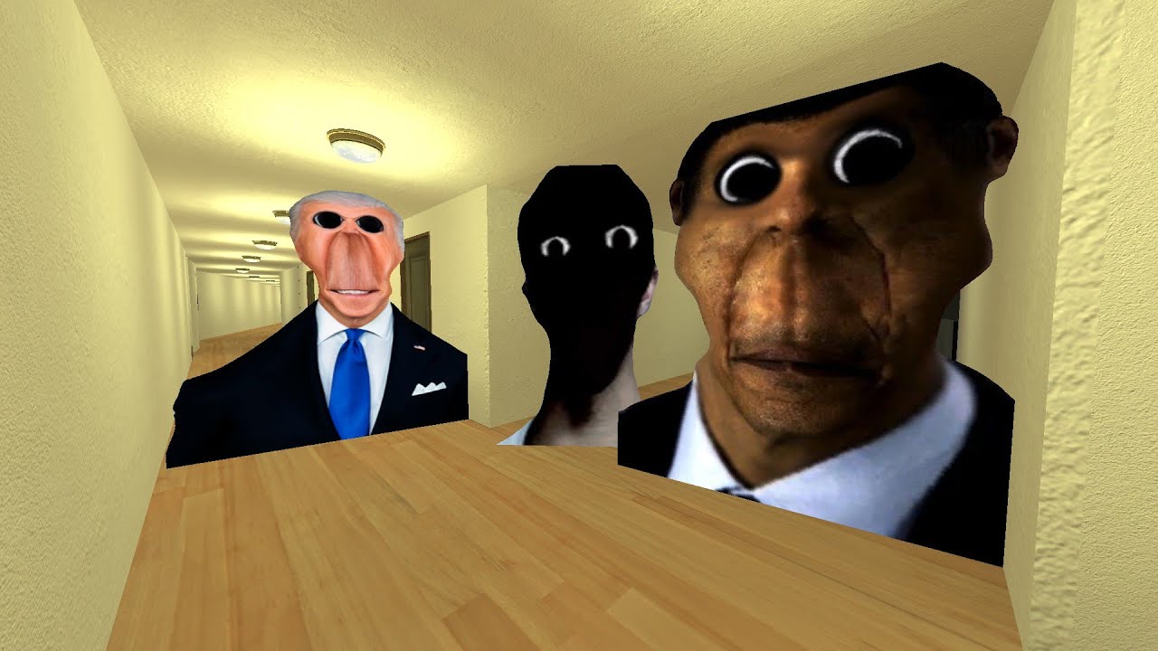 Joe Biden And Alternate And Obunga Nextbot gmod - YouTube
