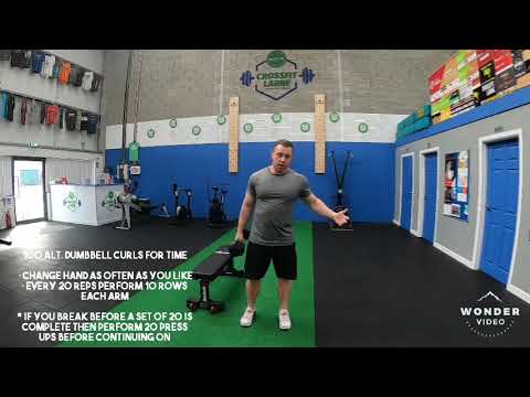 H.I.I.B WORKOUT #1 - Bicep Burner