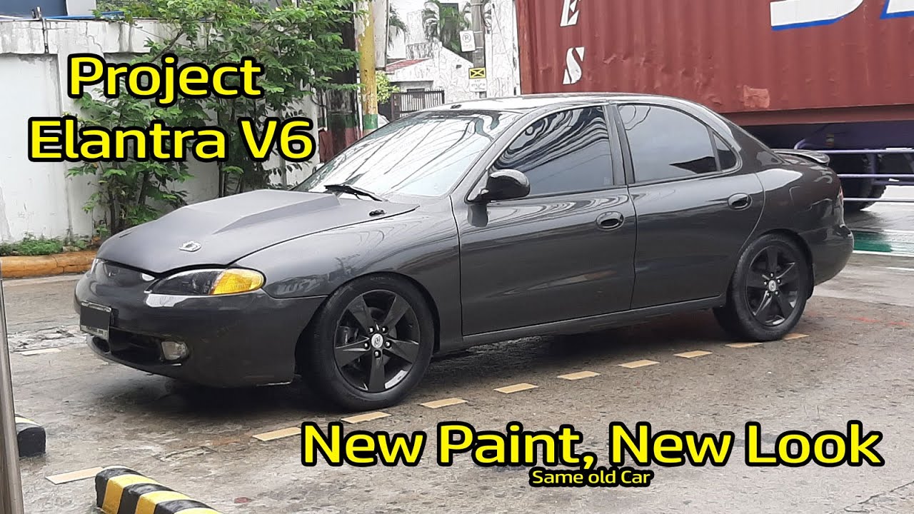We paint our project car "Catriona Gray" - Project Hyundai Elantra V6 ...