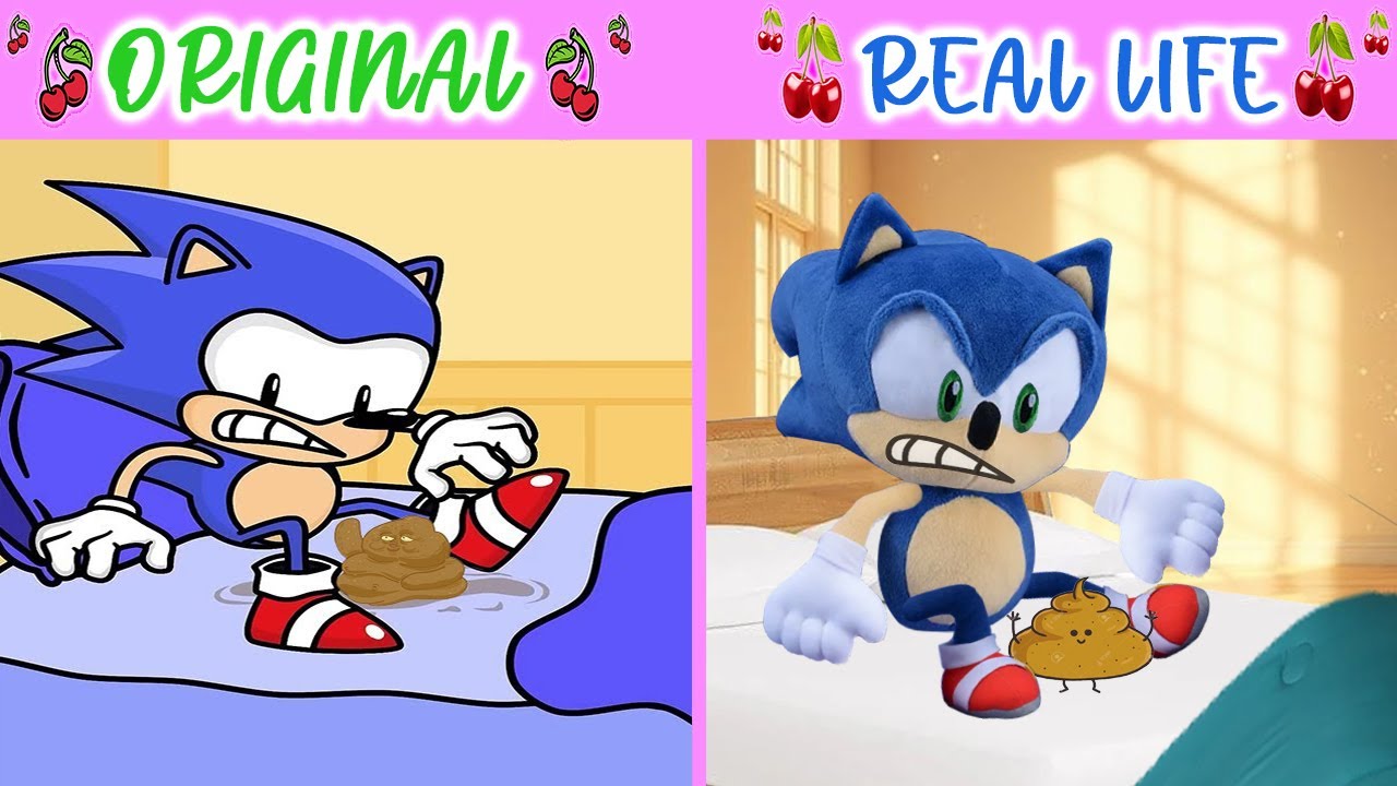 Sonic Poop on the bed - Sonic The Hedgehog 3 Animation | Sonic Original ...