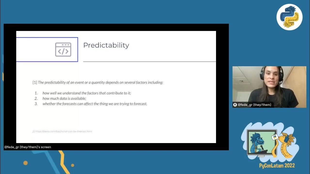 PyLatam 2022: State of the Art Deep Learning for Time Series Forecasting - YouTube