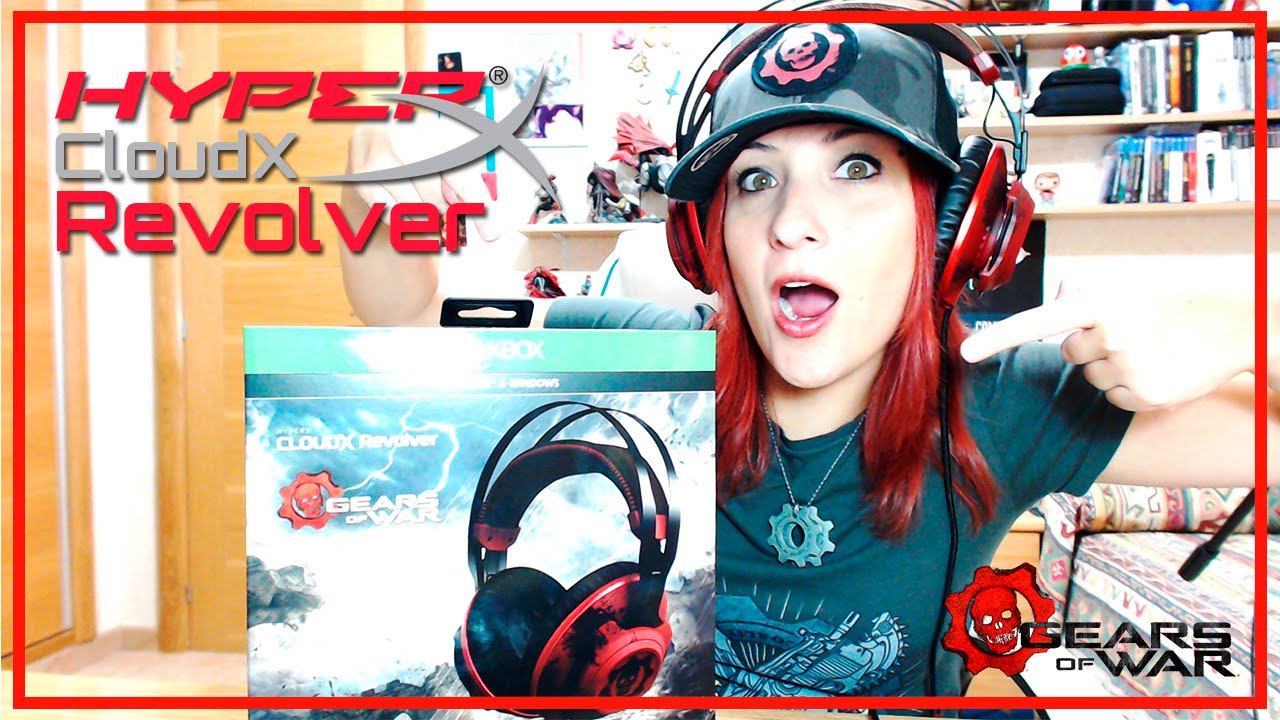 LOS AURICULARES DE MIS SUEÑOS | HyperX CloudX Revolver Gears of War Unboxing/Review | Lady Boss ...