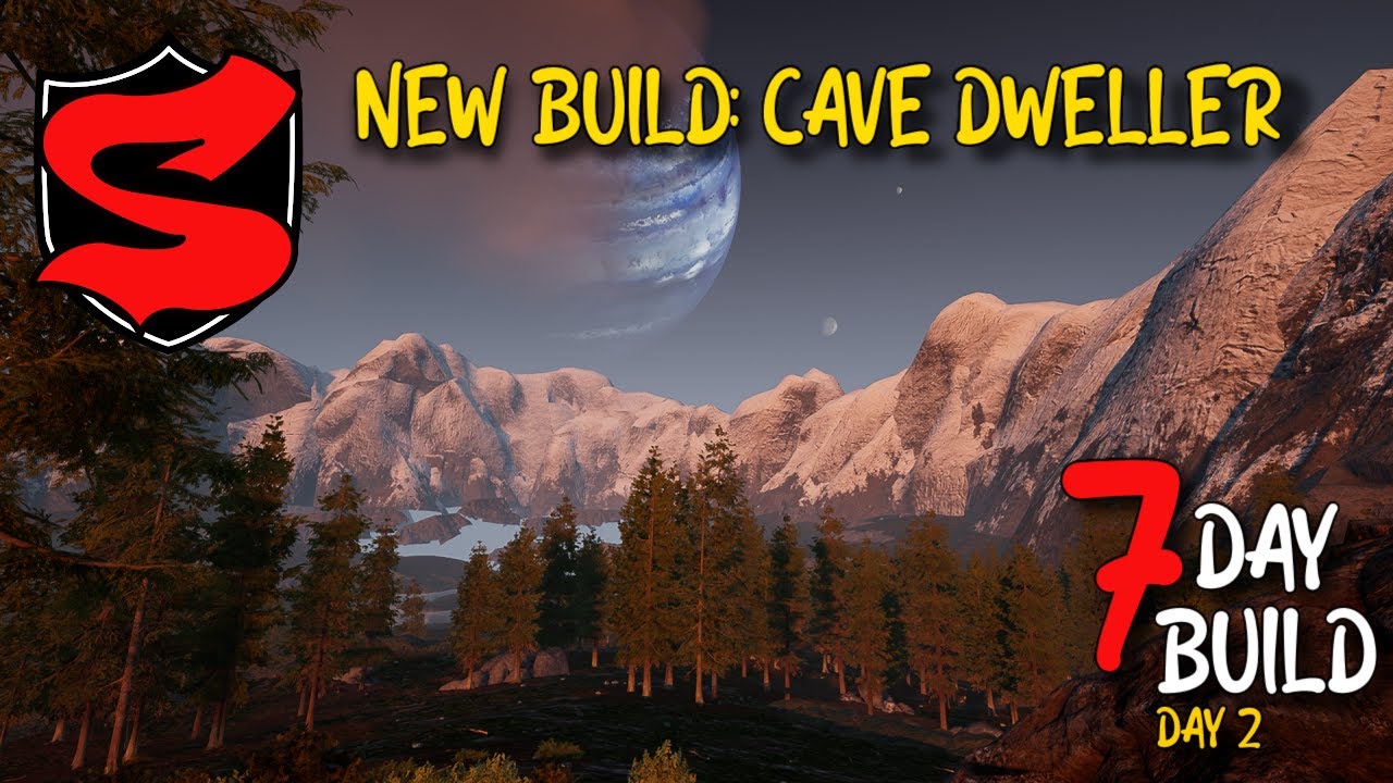 Icarus Cave Dweller Base... NEW BUILD! Day 2 - YouTube