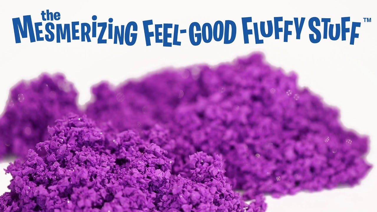 Playfoam Pluffle™ The Purple Mesmerising Feel-Good Fluffy Stuff - YouTube