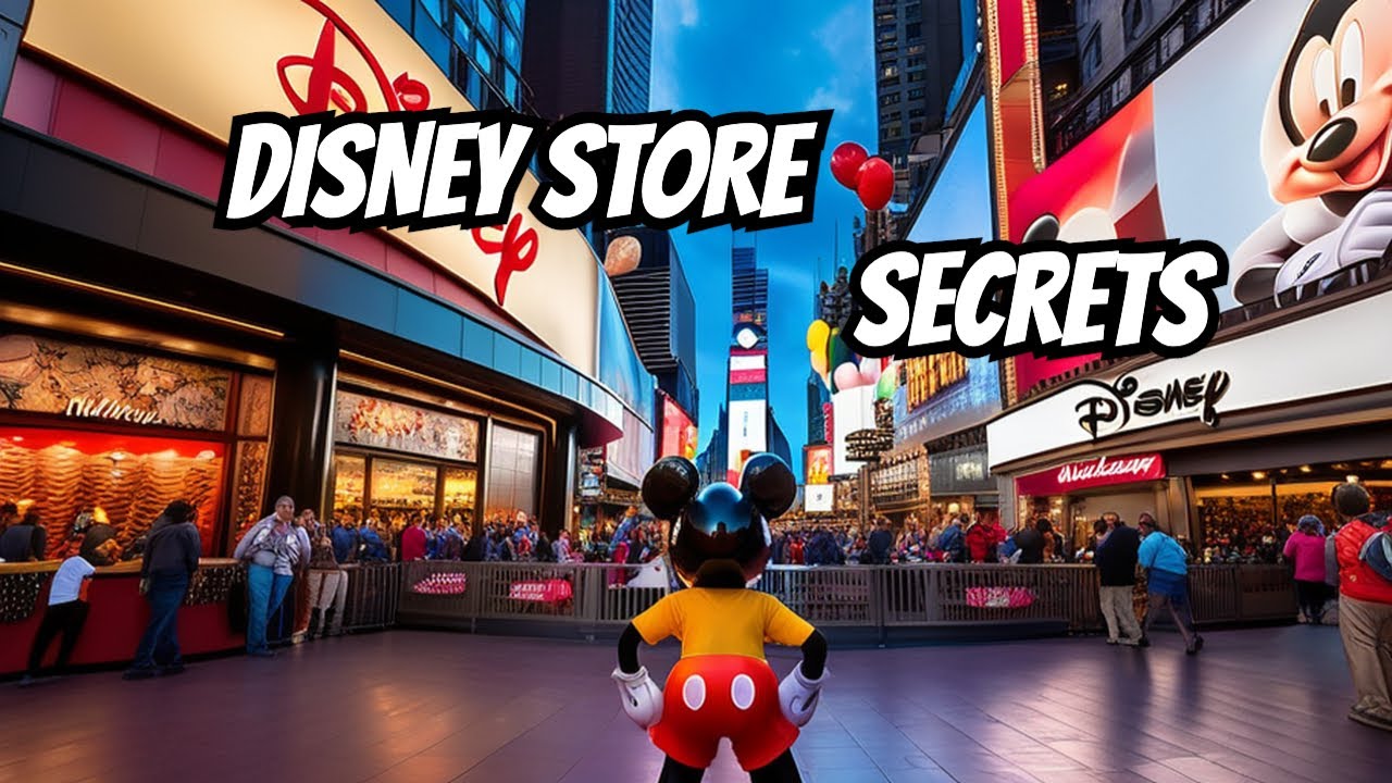 Unlocking the Secrets: Disney Store in Times Square 2024 - YouTube