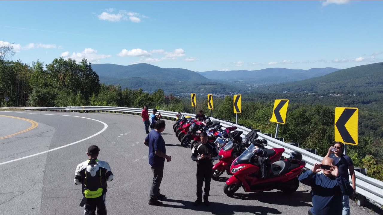 Mohawk Trail - Motorcycle riding - YouTube