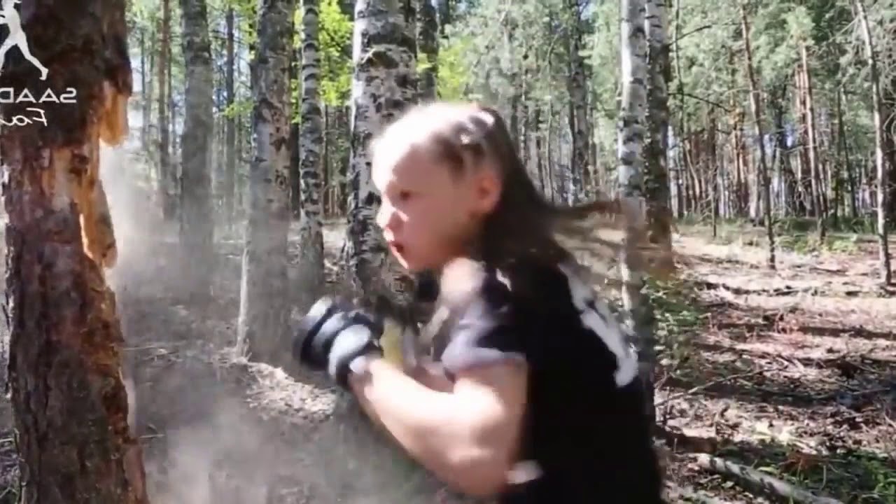 she has a divine punch - YouTube