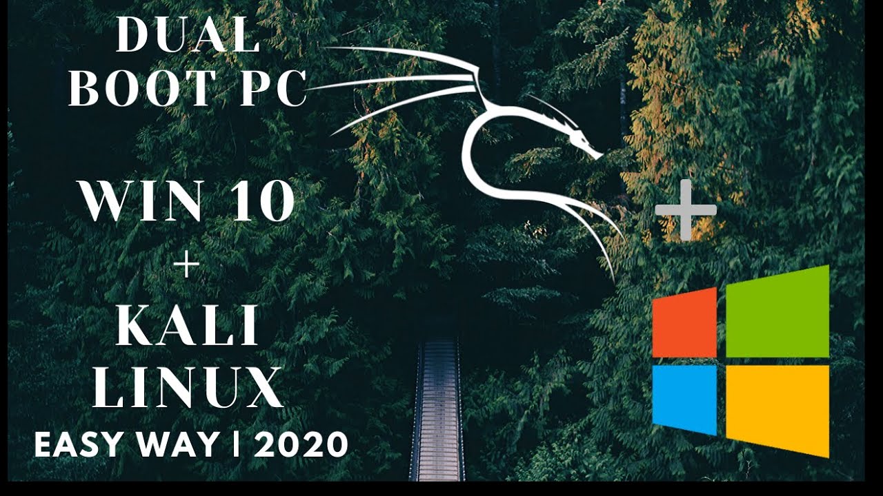 DUAL BOOT KALI LINUX WITH WINDOWS | EASY WAY | 2020 - YouTube