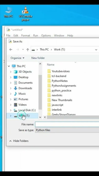 How To Create And Run Python Script Using Python Idle Shorts Firstpythonprogram Coding