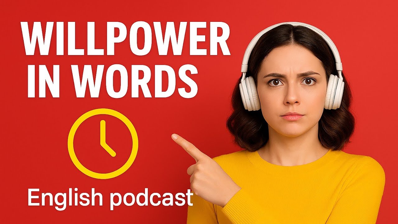 Willpower in Words: English Podcast to Build Daily Speaking Confidence ...