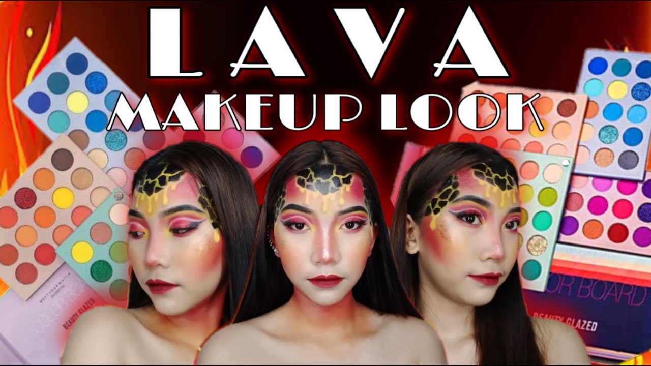 BEAUTY GLAZED Color Board Palette x LAVA Makeup | Recreating Vince ...