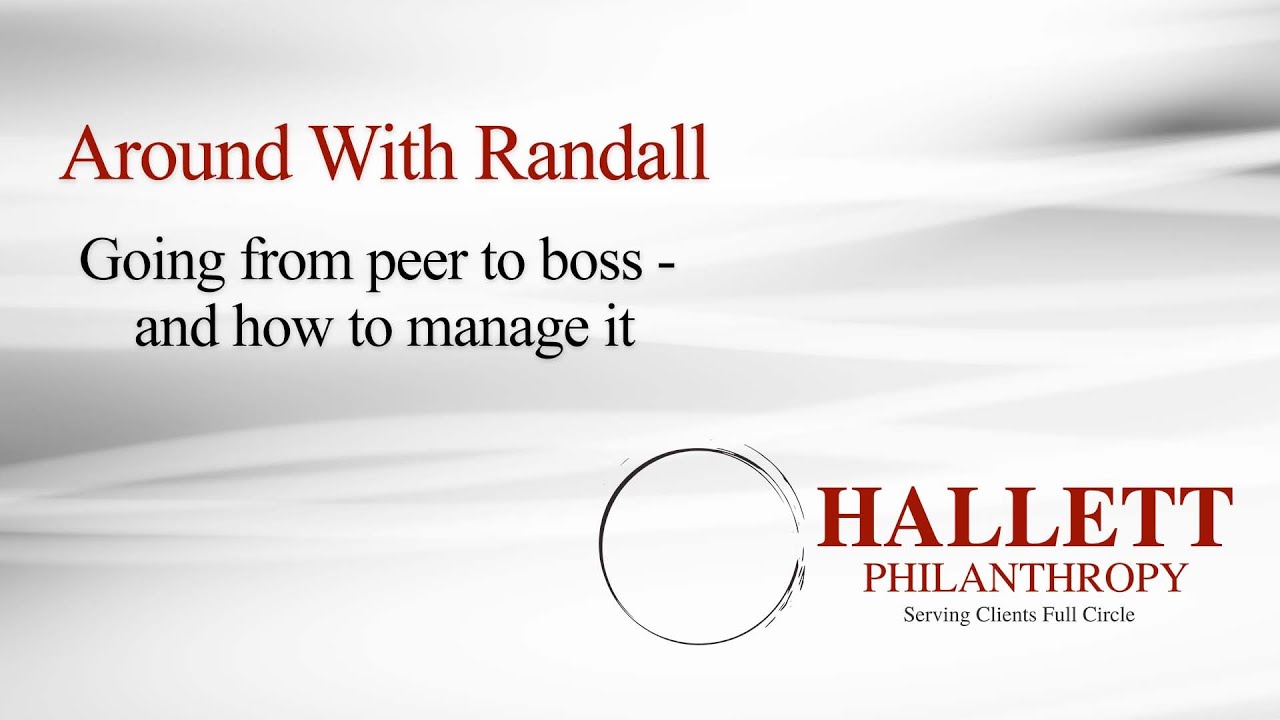 Episode 80: Managing the Transition from Peer to Boss - YouTube