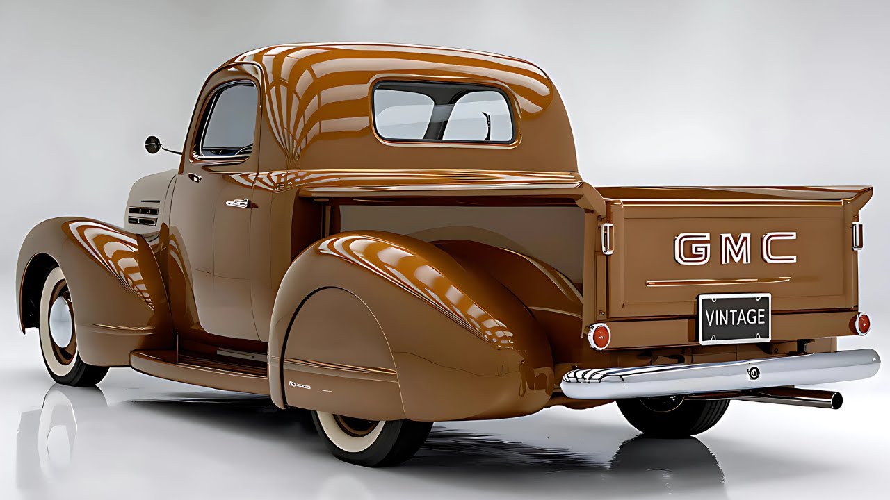 The 2025 GMC Vintage Pickup: A Beast with Timeless Design and Modern ...