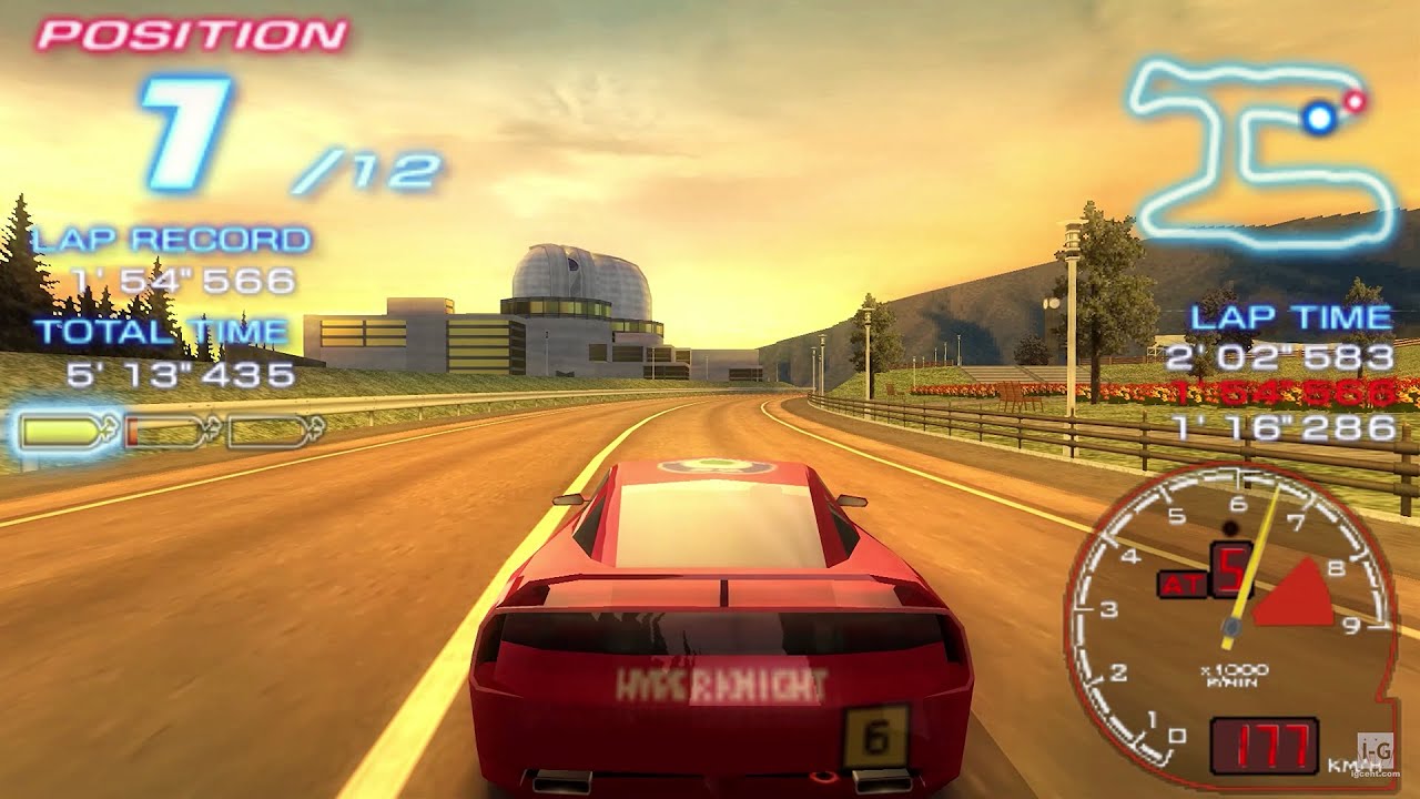 Ridge Racer - PSP Gameplay (4K60fps) - YouTube