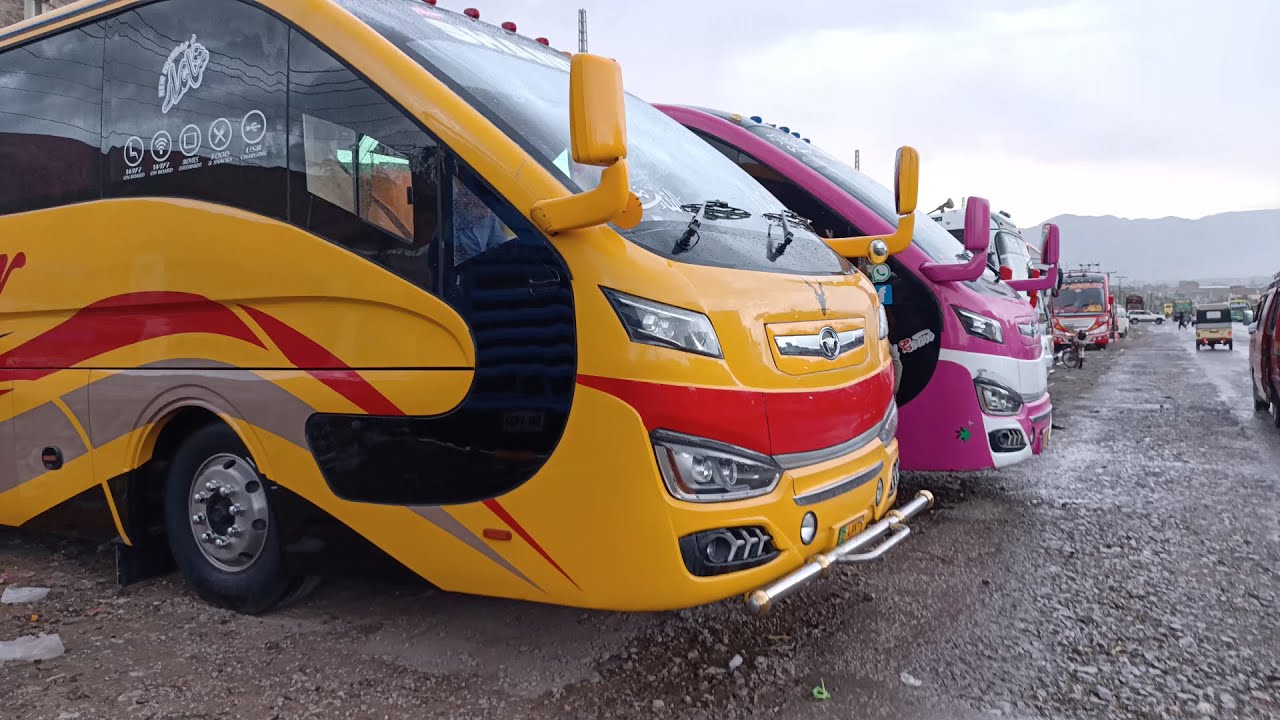 Bullet Bus | Bus Horn | Bus terminal Pakistan | Coach Bus | Quetta ...