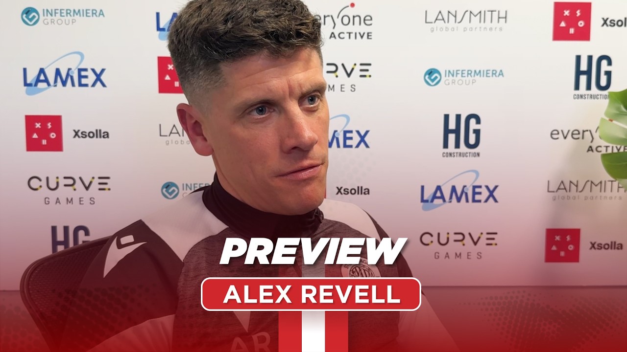 Alex Revell previews Northampton Town (A) | Pre-Match Interview - YouTube