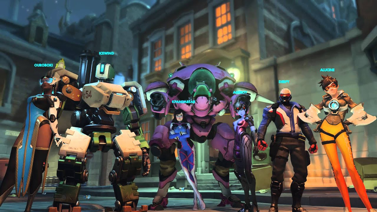 Overwatch - End of My First PvP Match (Beta) - YouTube