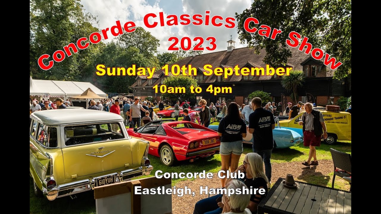 Concorde Classics Car Show Promotion 2023 - YouTube
