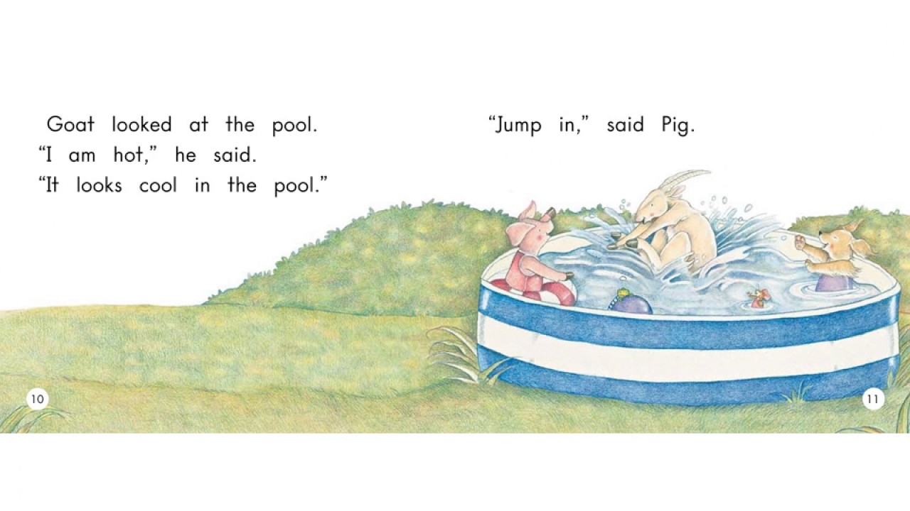 The Pool | Picture Book Read Aloud - YouTube