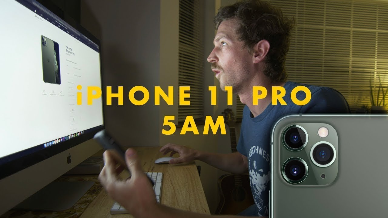 Caleb Buys iPhone 11 Pro At 5AM - Unboxing & Review - YouTube
