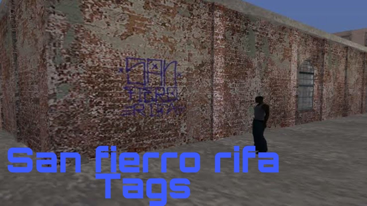 San Fierro Rifa Tags Mod @Chukeen - YouTube