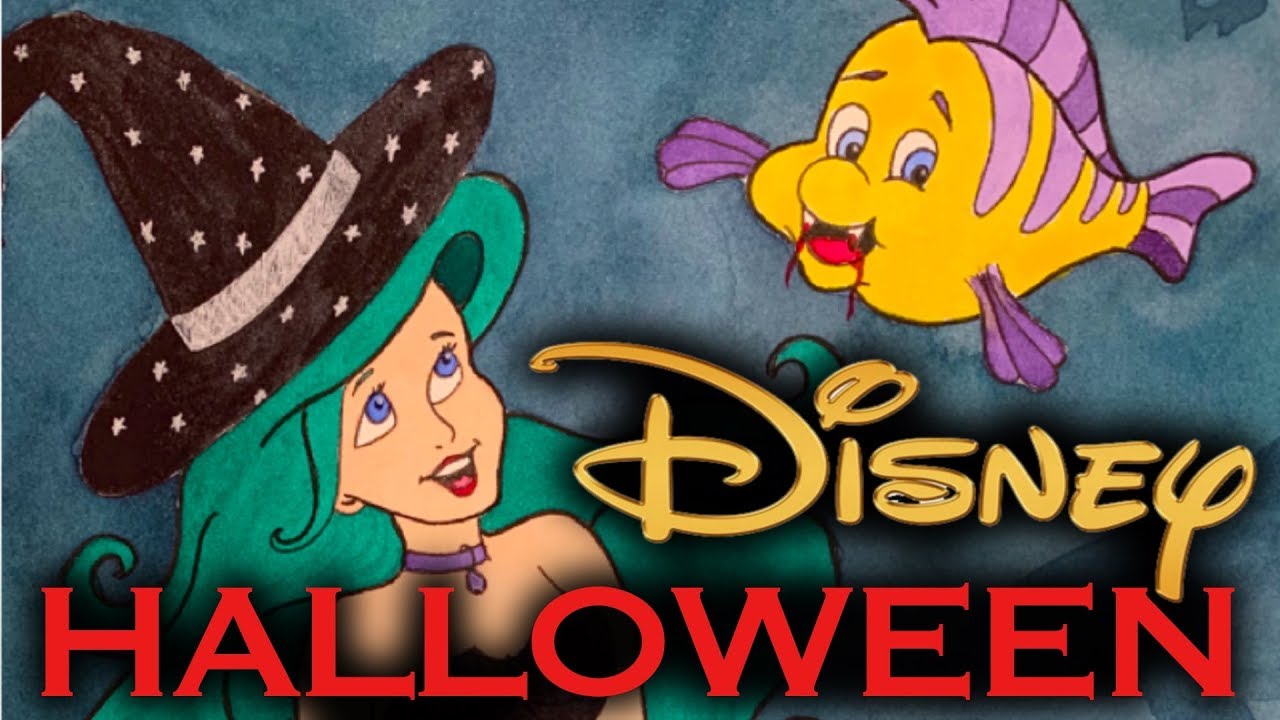 Disney Halloween Horror | Art Room Collaboration - YouTube
