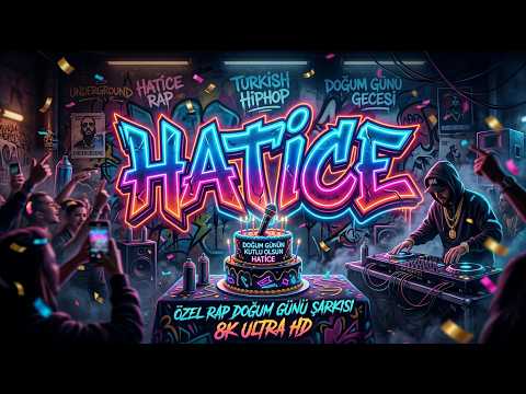 Hatice'ye Özel Rap Doğum Günü Şarkısı | İyi Ki Doğdun Hatice!