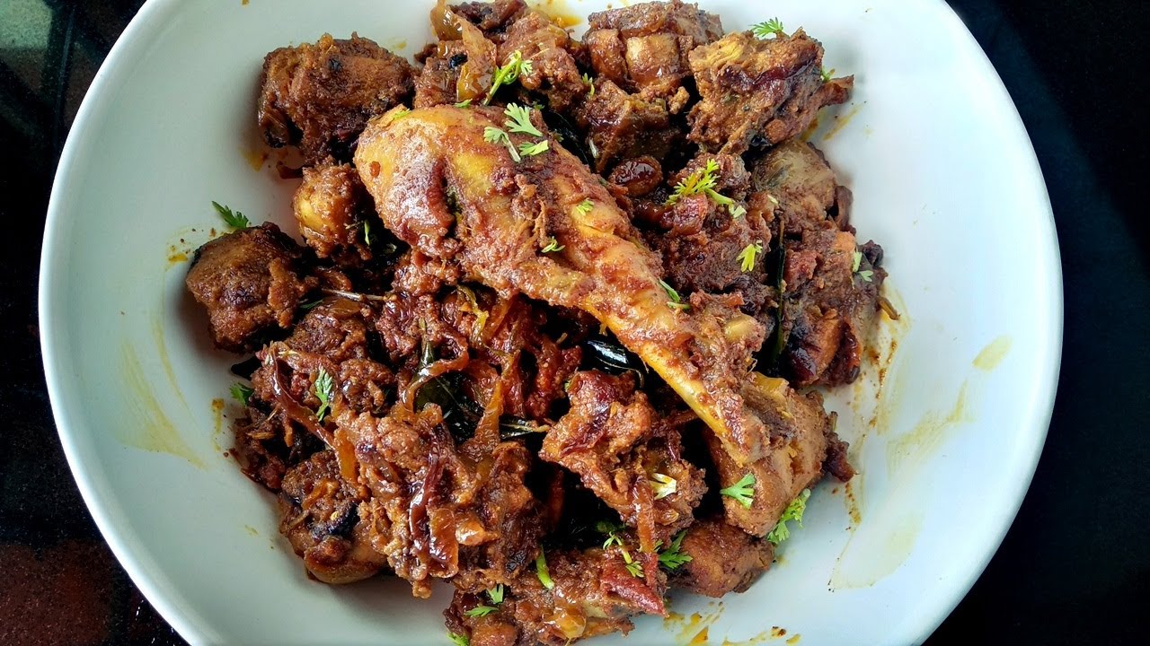 Chicken Sukka | Chicken Sukka Kerala Style | Mrs.Shankar’s Recipes ...