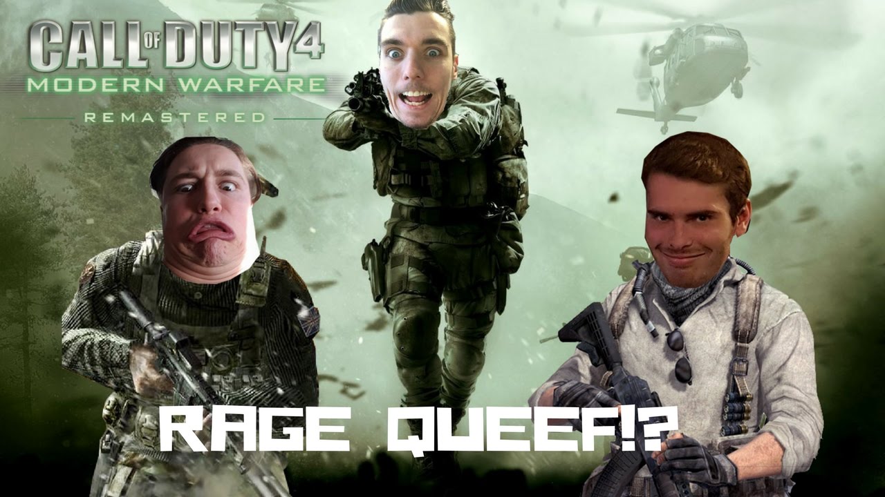 COD REMASTERED #4 - RAGE QUEEF!? - YouTube
