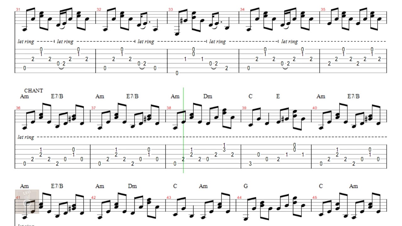 Donna Donna - Tab cách đệm hát guitar Chords - Chordify