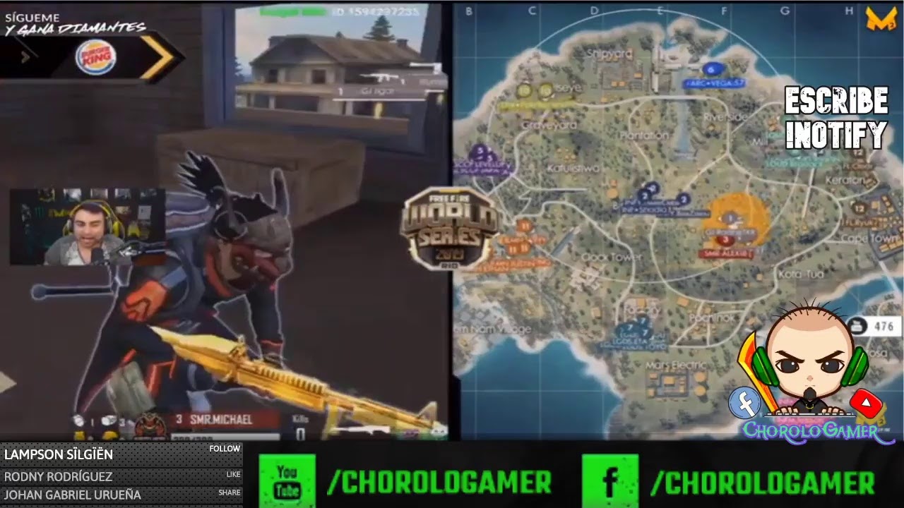 FREE FIRE WORLD SERIES RIO 2019 - EN VIVO! - YouTube