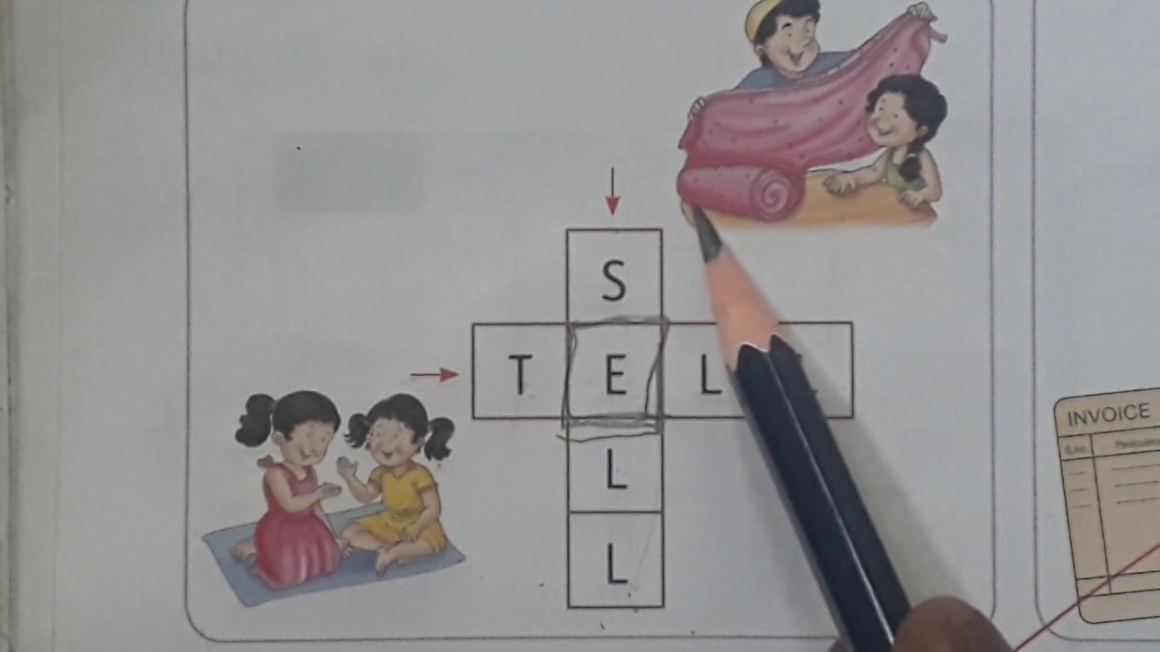 English | Crosswords ( puzzle ) LKG , UKG Class - YouTube