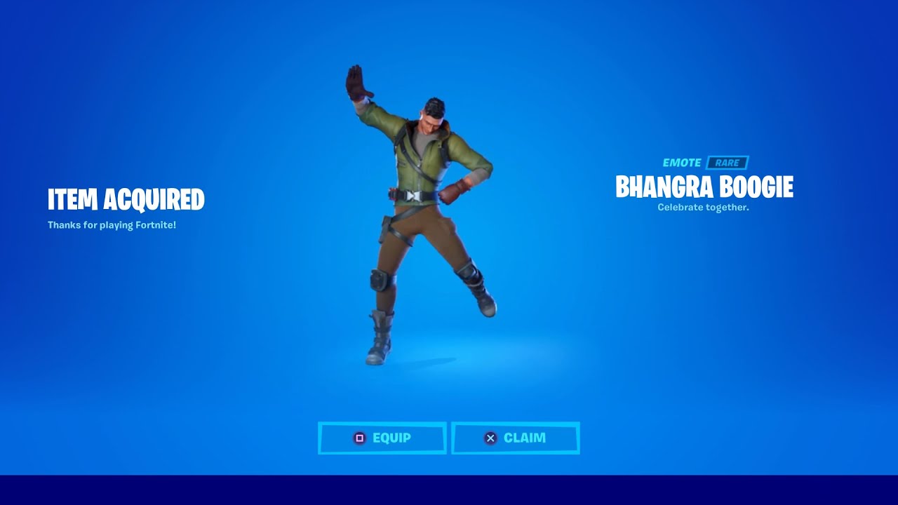 HOW TO GET NEW BHANGRA BOOGIE EMOTE IN FORTNITE! - YouTube