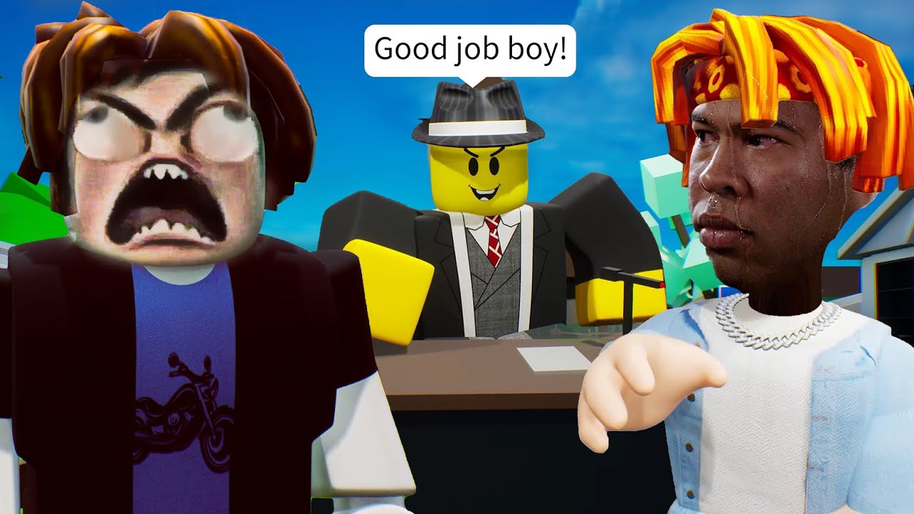 ROBLOX Brookhaven 🏡RP - FUNNY MOMENTS ( MEMES ) Police BACON & COSY VS ...