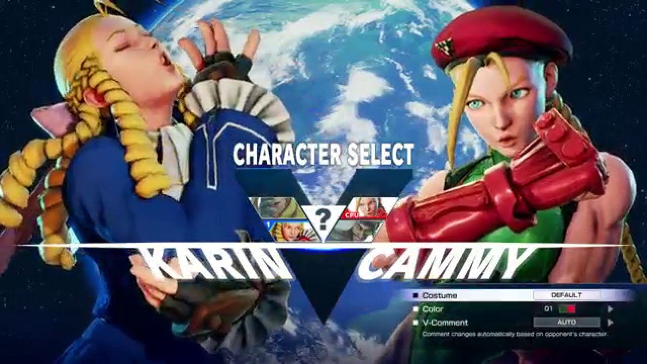 SFV Beta 3.5? 1/? (Karin Gameplay + Menus) - YouTube