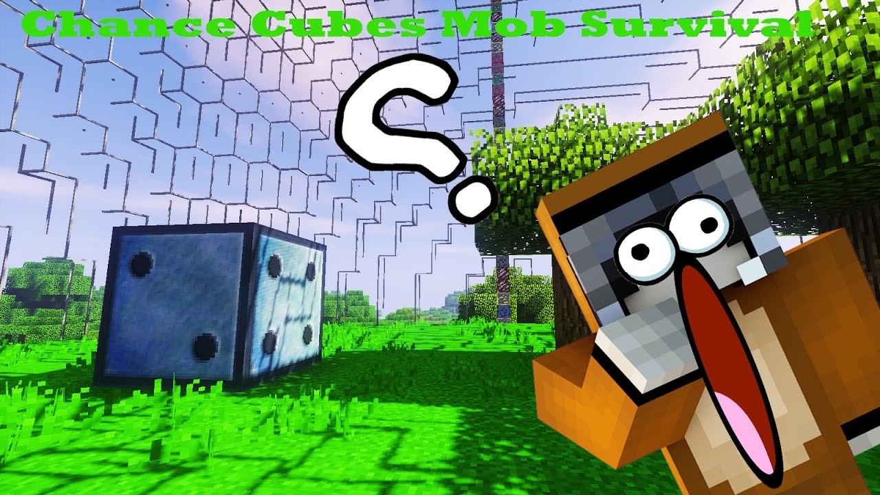 Minecraft : Chance Cubes Mob Survival #2 กล่องลูกเต๋ายักษ์เสี่ยงโชค ...