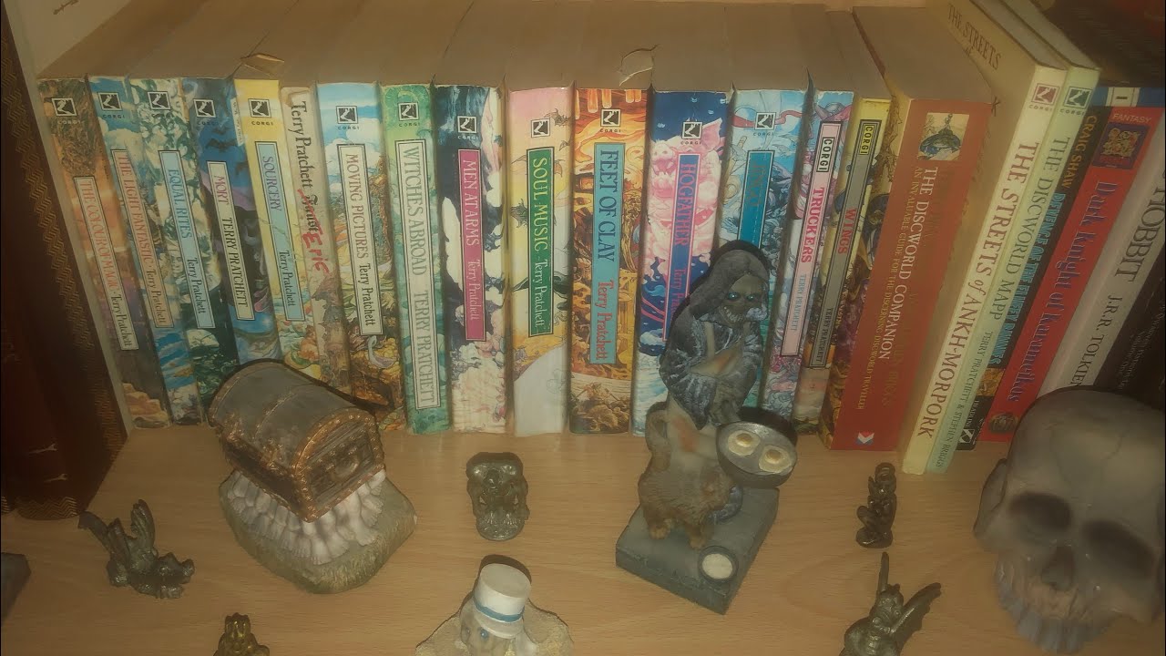 My Terry Pratchett and Discworld collection - YouTube